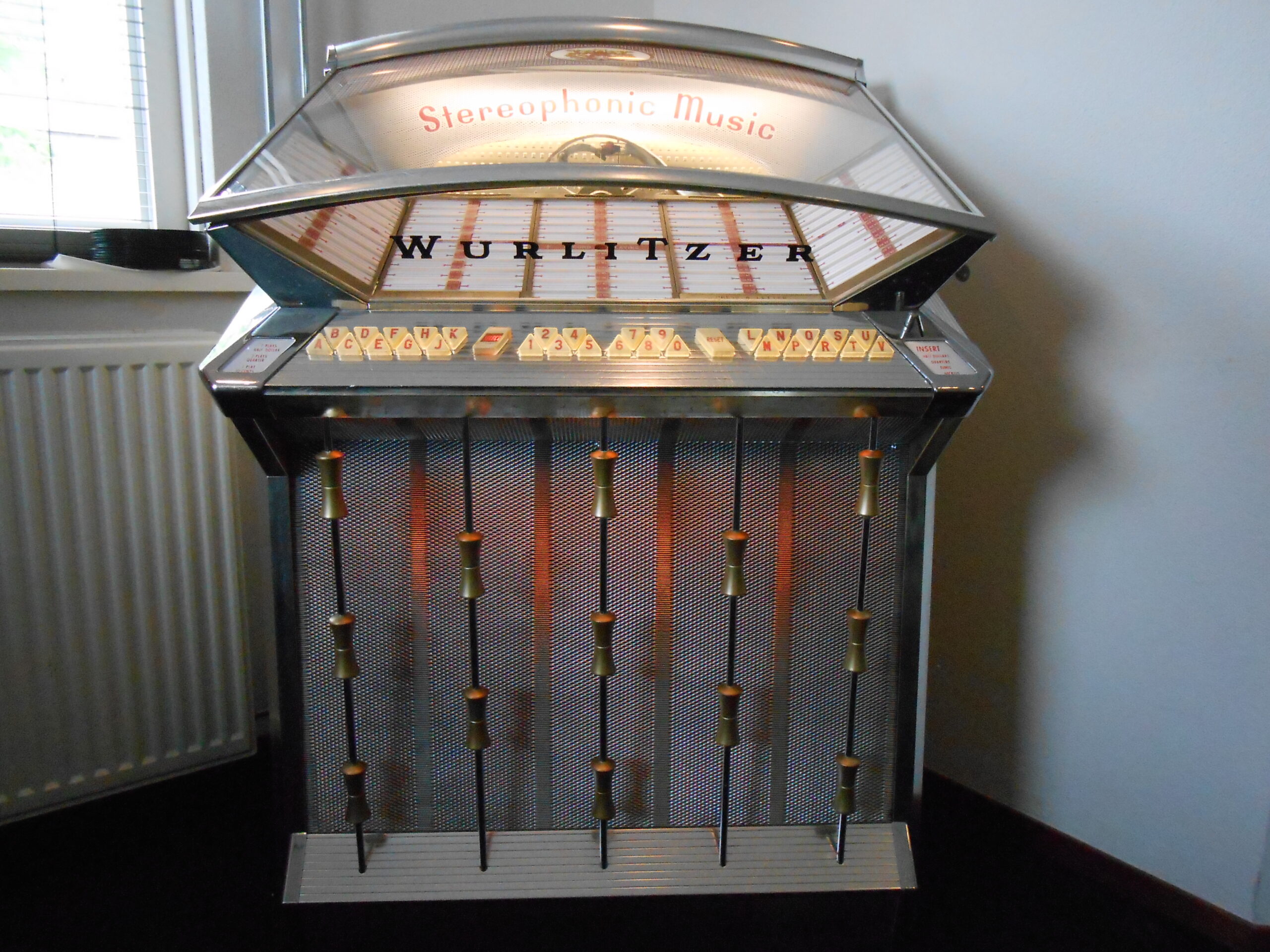 Wurlitzer 2500 200 selecties - wurlitzer jukeboxen